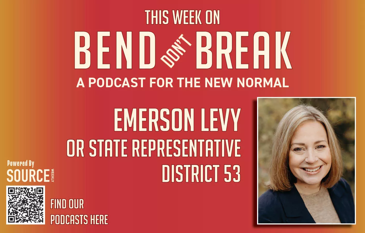 LISTEN: Bend Don't Break: Oregon District 53 Representative Emerson ...